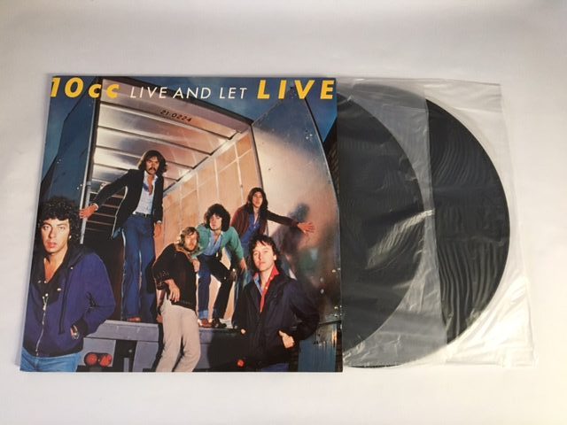 10CC – LIVE AND LET LIVE - Evergreen Vinyl