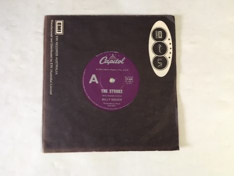SQUIER BILLY – THE STROKE / TOO DAZE GONE - Evergreen Vinyl