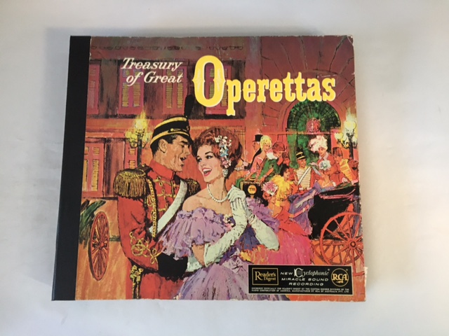 VARIOUS ARTISTS – TREASURY OF GREAT OPERETTAS - Evergreen Vinyl